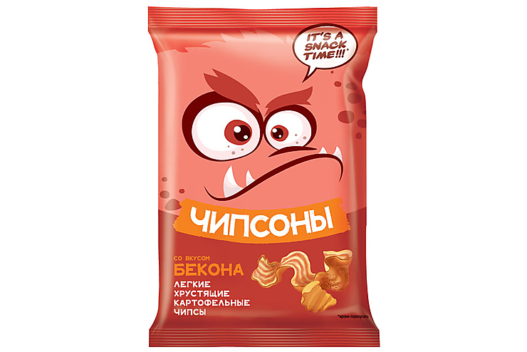 «Чипсоны», чипсы со вкусом бекона, 40 г – купить по выгодной цене с ...